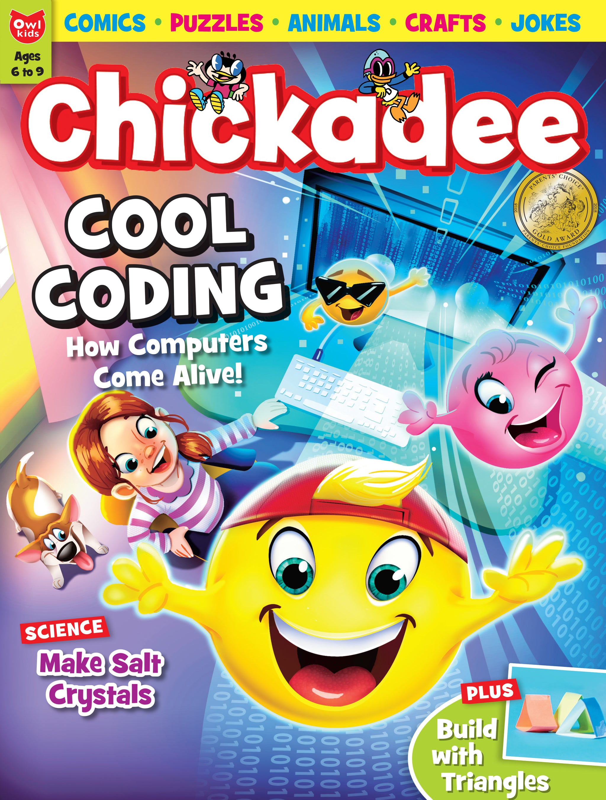 Chickadee Magazine: ages 6-9 – Owlkids-US
