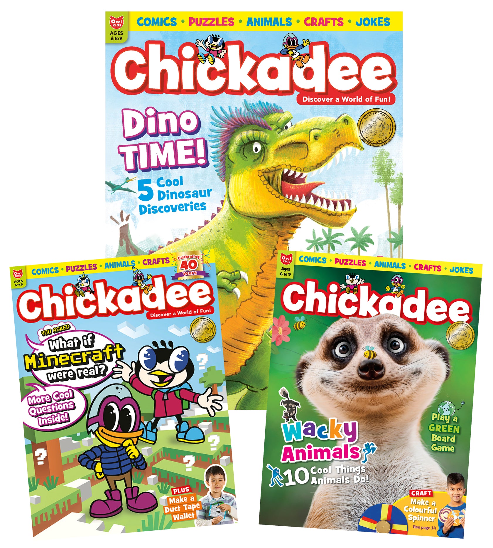 Chickadee Magazine: ages 6-9 – Owlkids-US